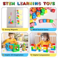 China 42PCS Magnetic Building Blocks Sensory Montessori Toys For Toddlers for sale