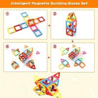 China Toddlers Kids Educational Magnetic Building Blocks Magnetic Building Tiles BPA Free for sale