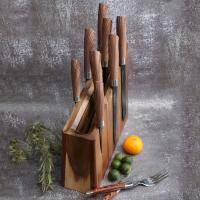 China ISO  Rust Resistant Wooden Magnetic Knife Rack With Strong Enhanced Magnets for sale