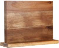 China Multifunctional Wooden Magnetic Knife Block Holder With Strong Enhanced Magnets for sale