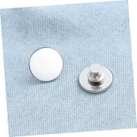 China Multifunctional Removable Magnetic Jean Buttons Magnetic Curtain Buttons for sale
