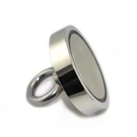 China Customized Super Strong Fishing Magnets Neodymium Nickel Plating for sale
