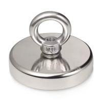 China Customized Super Strong Fishing Magnets Neodymium Nickel Plating for sale