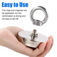China Permanent Rare Earth Fishing Magnets Fishing Neodymium Magnets Customizable for sale