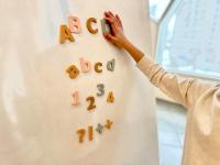 China 135PCS Magnetic Letters And Numbers In Soft Foam For Toddlers High Durability for sale