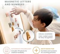 China 135PCS Magnetic Letters And Numbers In Soft Foam For Toddlers High Durability for sale