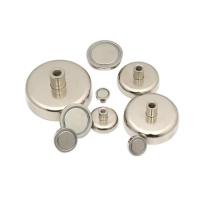China Strong Permanent Rare Earth Neodymium Magnet Pot With Internal Thread for sale
