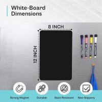 China Small Magnetic Dry Erase Blackboard With 5 Pens For Fridge FDA Approved for sale