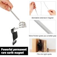 China Stainless Steel N38-N52 Flexible Bendable Magnetic Pickup Tool  For Searching for sale