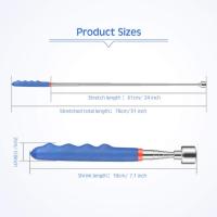 China Professional Heavy Duty 20lbs Extendable Magnetic Pick Up Tool Flexible  ISO for sale