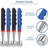 China Professional Heavy Duty 20lbs Extendable Magnetic Pick Up Tool Flexible  ISO for sale