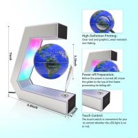 China Home Decor Magnetic Levitation Lamp Levitating Globe Lamp With Touch Control And Pen for sale