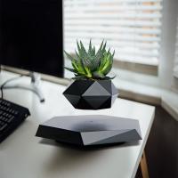 China Customized Levitating Flower Pot Magnetic Floating Planter For Home Living Room for sale