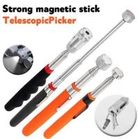 China Telescopic Magnetic Pen with Light Mini Portable Magnet Pick up Tool for sale