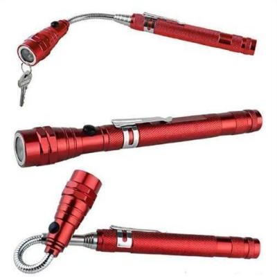 China Telescopic Magnetic Pick up Tool Super Brigh LED Flashlight Magnet Torch Tools for sale