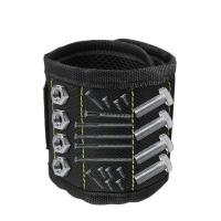 China Magnetic Adjustable Wriststrap with Strong Magnets for Absorbing Screw and Drill Bits for sale