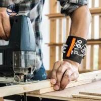 China Magnetic Tool Holder Wristband Magnetic Wristband for Holding Screws for sale