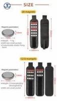 China Magnetic Tool Holder Wristband Magnetic Wristband for Holding Screws for sale