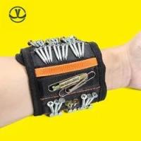 China Magnetic Tool Holder Wristband Magnetic Wristband for Holding Screws for sale