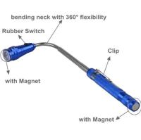 China Telescopic Flexible Torch LED Magnetic Light Pick up Tool for sale