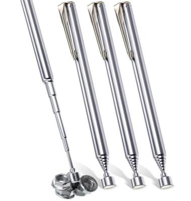 China Telescopic Magnetic Grabber Magnetic Pickup Tool with Pocket Clip Telescopic Retracting Magnet for sale
