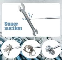 China Telescopic Magnetic Grabber Magnetic Pickup Tool with Pocket Clip Telescopic Retracting Magnet for sale