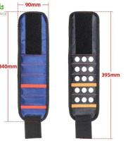 China Adjustable Strong Magnetic Wristband Tool Holding Screws Magnetic Wristband for sale