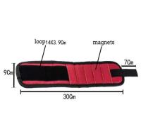 China Factory Hot Sale China Tools Wholesale Magnetic Wristband with Strong Magnets for sale