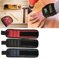 China Nylon Magnet Wristband for Holding Tools Customized Toughbuilt Strong Magnetic Wristband for sale