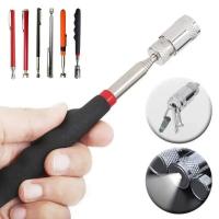 China Metal Retractable Telescopic Magnetic Pickup with Light Auto Repair Tool for sale