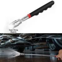 China Metal Retractable Telescopic Magnetic Pickup with Light Auto Repair Tool for sale