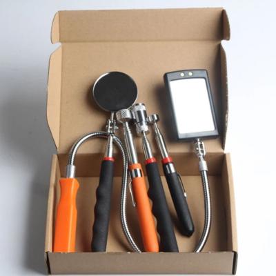 China Flexible LED Flashlight Magnetized Head Telescopic Magnetic Pick up Tool Lamp Light for sale
