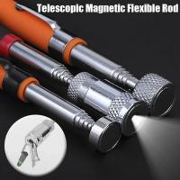 China Portable Telescopic Magnetic Flexible Pick up Tool Adjustable Extending Rod Stick Powerful Magnet Pen for sale