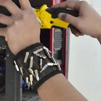 China Magnetic Strap Wristband Bag for Holding Tools for sale