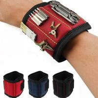 China Magnetic Wrist Support Band with Strong Magnets for Holding Screws Nail Bracelet Belt Support for sale