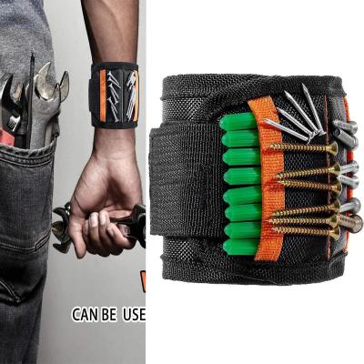 China Magnetic Wristband, for Dad, with Strong Magnets for Holding Screws, Nails, Drilling Bits, Tool for sale