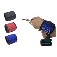 China Strong Magnetic Wristband for Holding Screws Nails Drilling Bits Wrist Tool Holder Belts for sale
