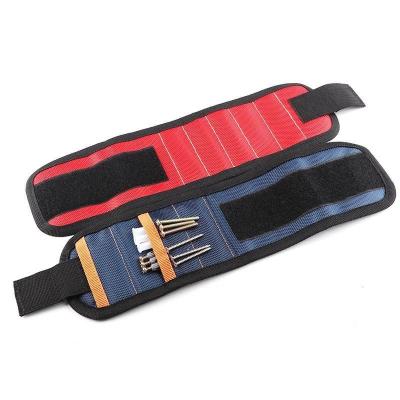 China Camouflage Magnetic Wrist Support Band Strong Magnets for Holding Screws Nail Bracelet Belt Support for sale