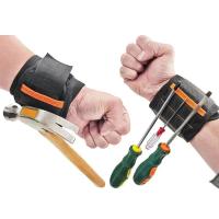 China Camouflage Magnetic Wrist Support Band Strong Magnets for Holding Screws Nail Bracelet Belt Support for sale