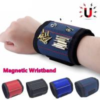 China Portable Magnetic Wristband Tool Kit Strong Magnetic Wristband Tool Strap with Telescopic Pickup Tool Woodworking Tools Repair Accessories for sale