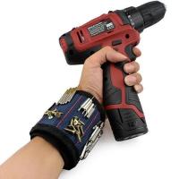 China Magnetic Wristband Portable Tool Bag Electrician Wrist Tool for sale