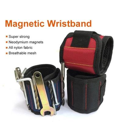 China Portable Tool Bag and Customized Magnetic Wristband with Strong Magnets for Electricians Package Gross Weight 0.300kg for sale