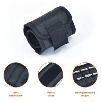 China Portable Tool Bag and Customized Magnetic Wristband with Strong Magnets for Electricians Package Gross Weight 0.300kg for sale