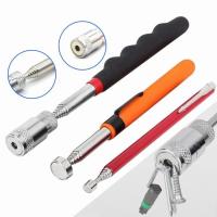 China Telescopic Magnetic Pen with Light Portable Magnet Pick-up Tool Extendable Long Reach Pen Tool for Picking up Tools for sale