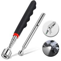 China Magnetic Telescopic Pick-up Tools Grip LED Light Adjustable Extendable Long Reach Pen Handy Tool for sale
