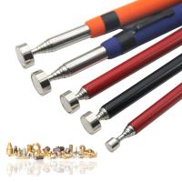 China Strong Magnetic Suction Rod Orange Red Handle Magnetic Pickup Tools for sale