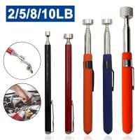 China Strong Magnetic Suction Rod Orange Red Handle Magnetic Pickup Tools for sale