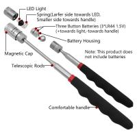 China Telescopic Magnet Mini Portable Heavy Duty Magnetic Pick-up Nut Home Hand Tools Set for sale