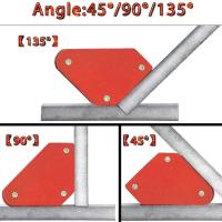 China Magnetic Welding Holders Multi-Angle Solder Metal Weld Fixer Locator Welding Magnet Net Soudure Angle Soldering Locator for sale