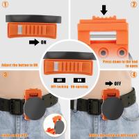 China Magnetic Belt Clips, Heavy Duty Tool Holster Belt Clip Non-Slip Magnetic Tool Holder Magnet Belt Organizer for Hammer Screwdrivers for sale